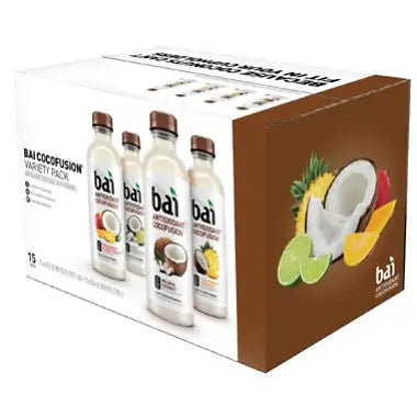 Bai Cocofusions Antioxidant Infusion Variety Pack (18 Oz., 15 Pk ...