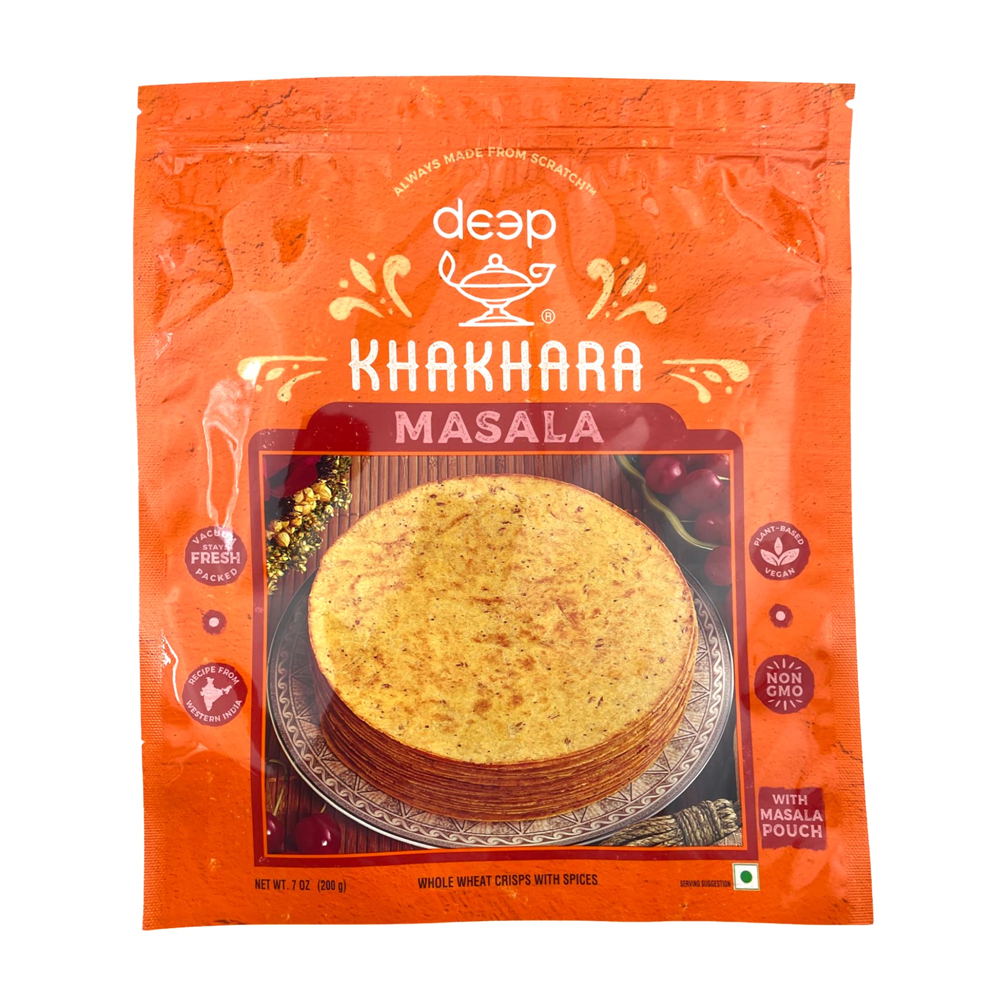 Deep Masala Khakhra - 7 Oz– Fresh Central Grocery