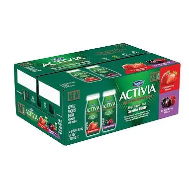 Activia Probiotic Dailies, Variety Pack (24 Pk.)– Fresh Central Grocery