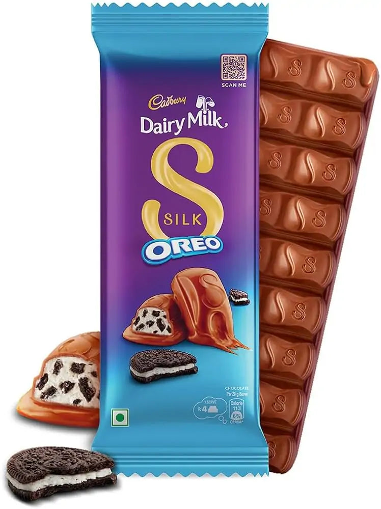 Cadbury Dairy Milk Silk Oreo Chocolate Bar - 116 GM– Fresh Central Grocery
