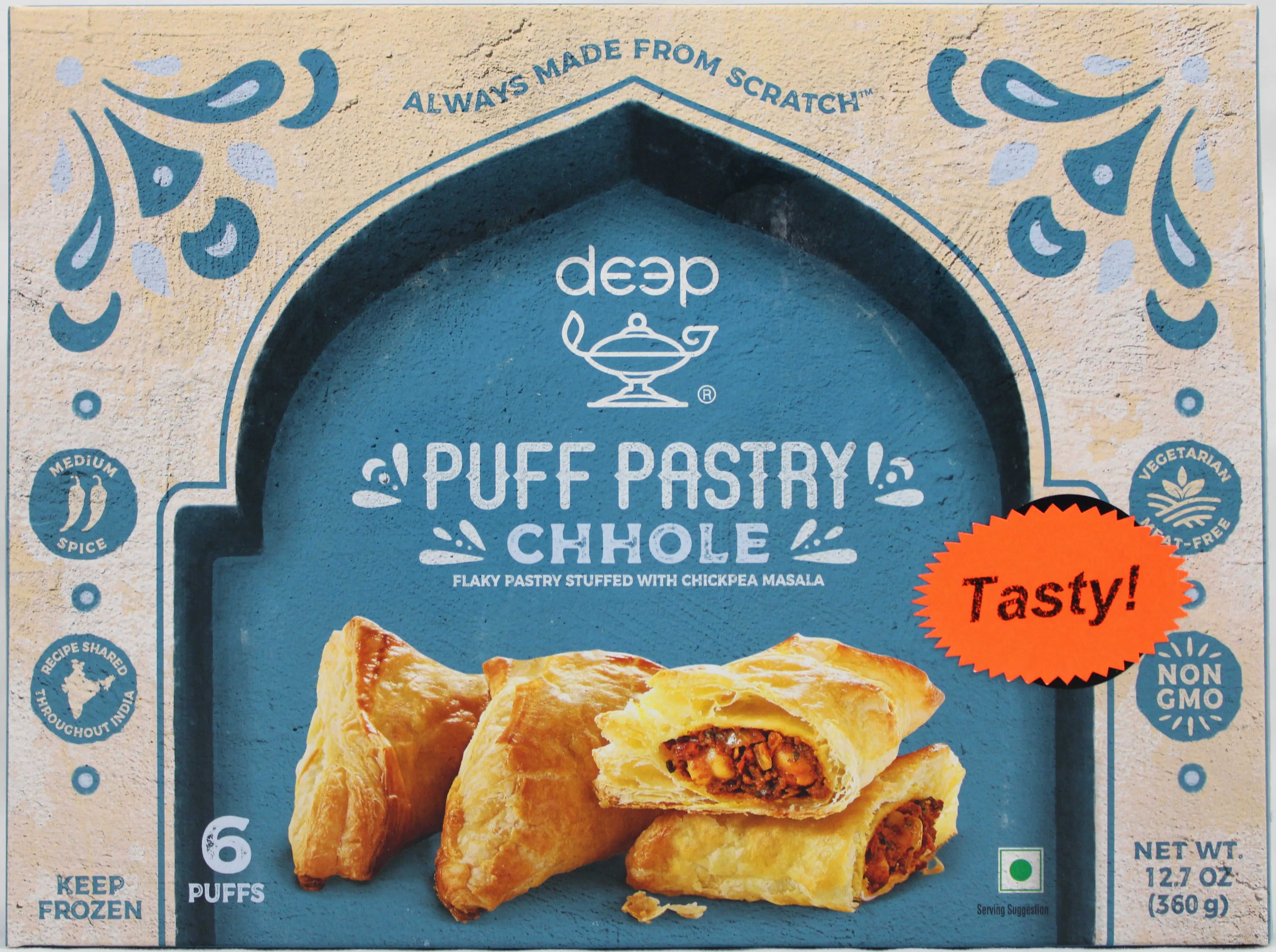 Deep Puff Pastry (CHHOLE-6 PCS)– Fresh Central Grocery