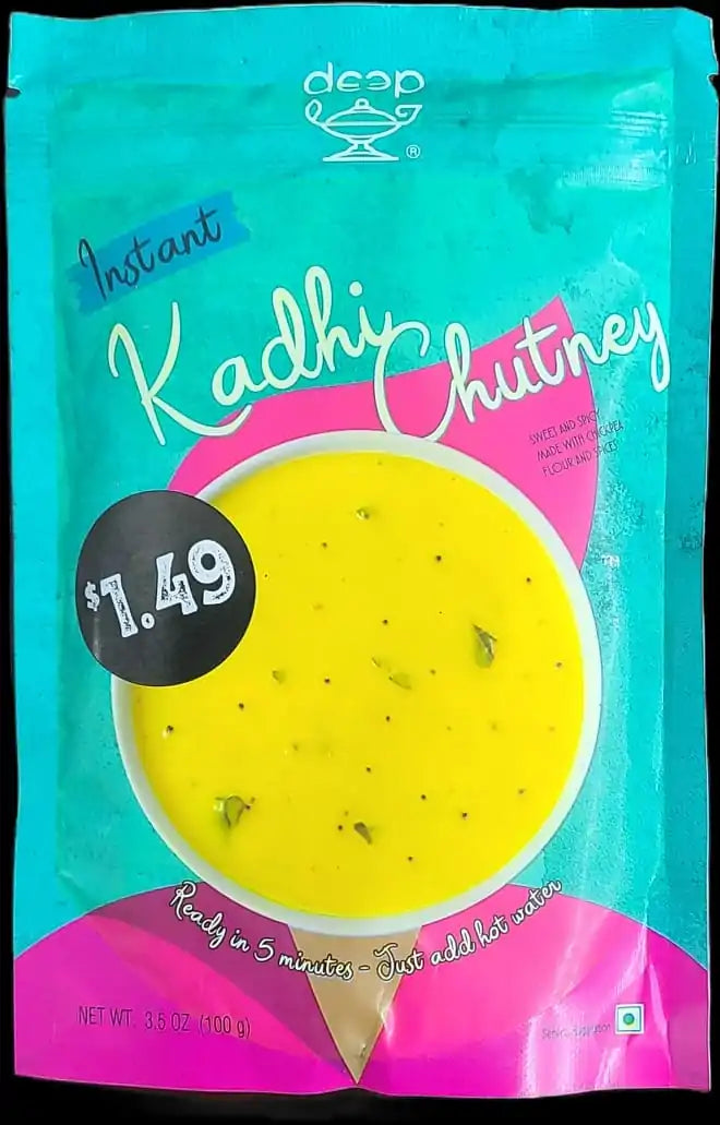 Deep Instant Kadhi Chutney Mix - 3.5 OZ (100 GM)– Fresh Central Grocery