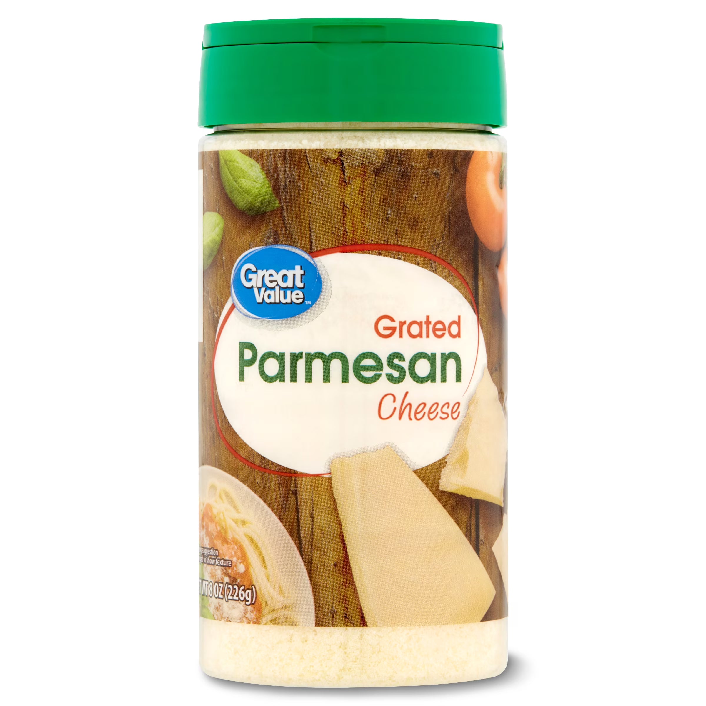 Great Value Grated Parmesan Cheese 8oz– Fresh Central Grocery
