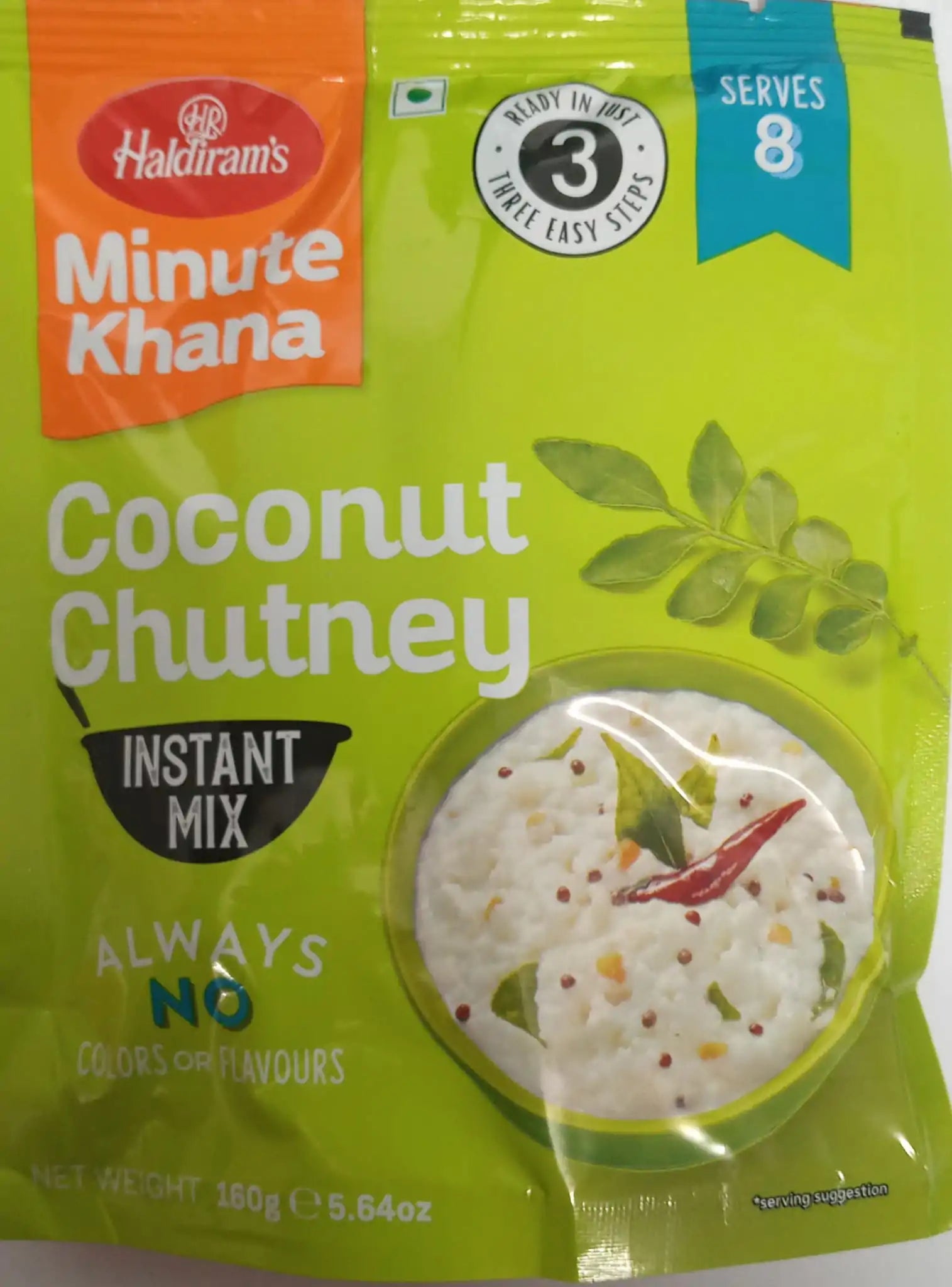 Haldiram Coconut Chutney Mix (160 GM - 5.64 OZ)– Fresh Central Grocery