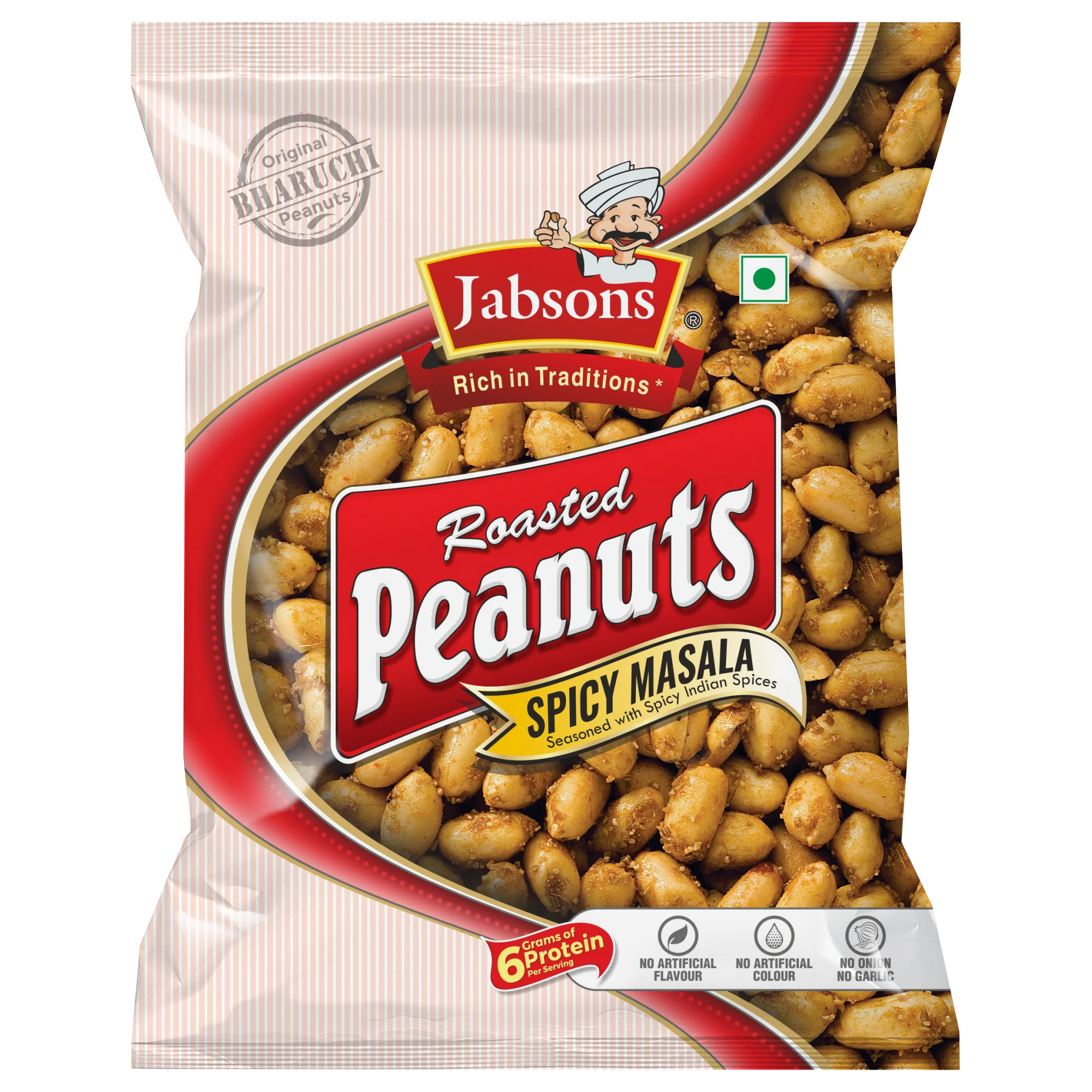 Jabsons Roasted Peanuts (Spicy Masala) - 7 OZ (200 GM)– Fresh Central ...
