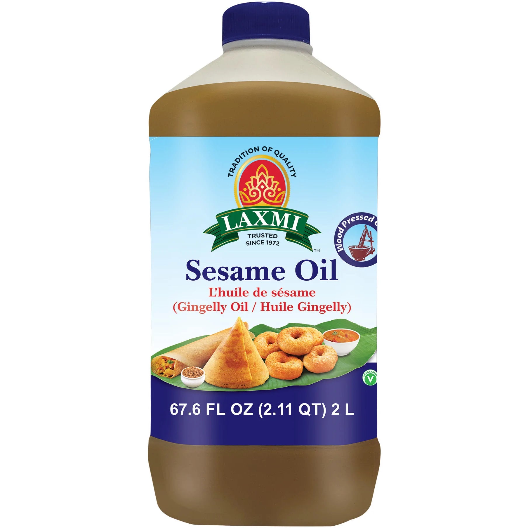 Laxmi Sesame Gingelly Oil - 2 LTR– Fresh Central Grocery