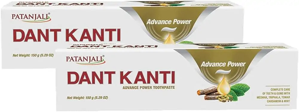 Patanjali Dant Kanti Tooth Paste - Advanced (150 GM)– Fresh Central Grocery