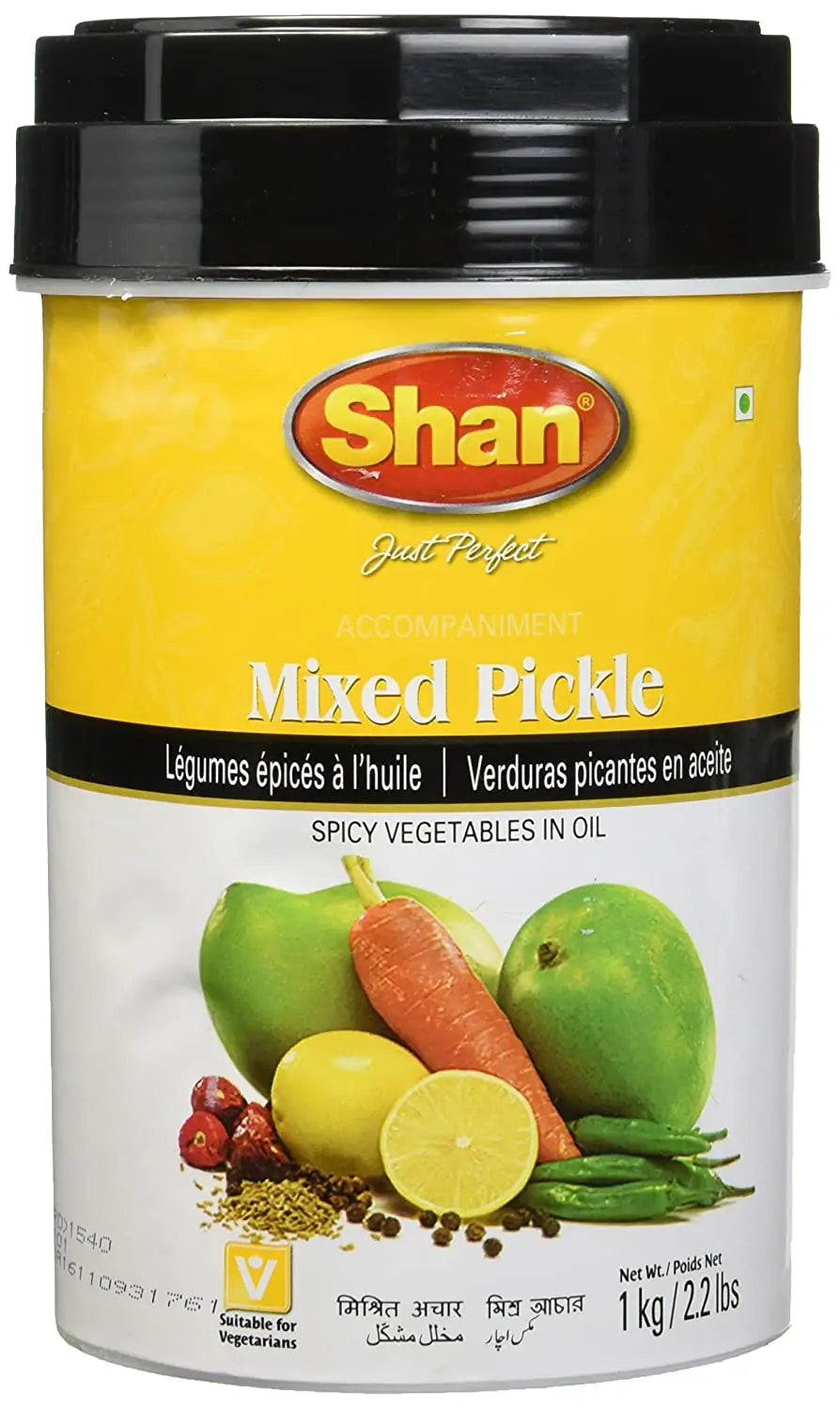 Shan Mix Pickle (1 KG)– Fresh Central Grocery