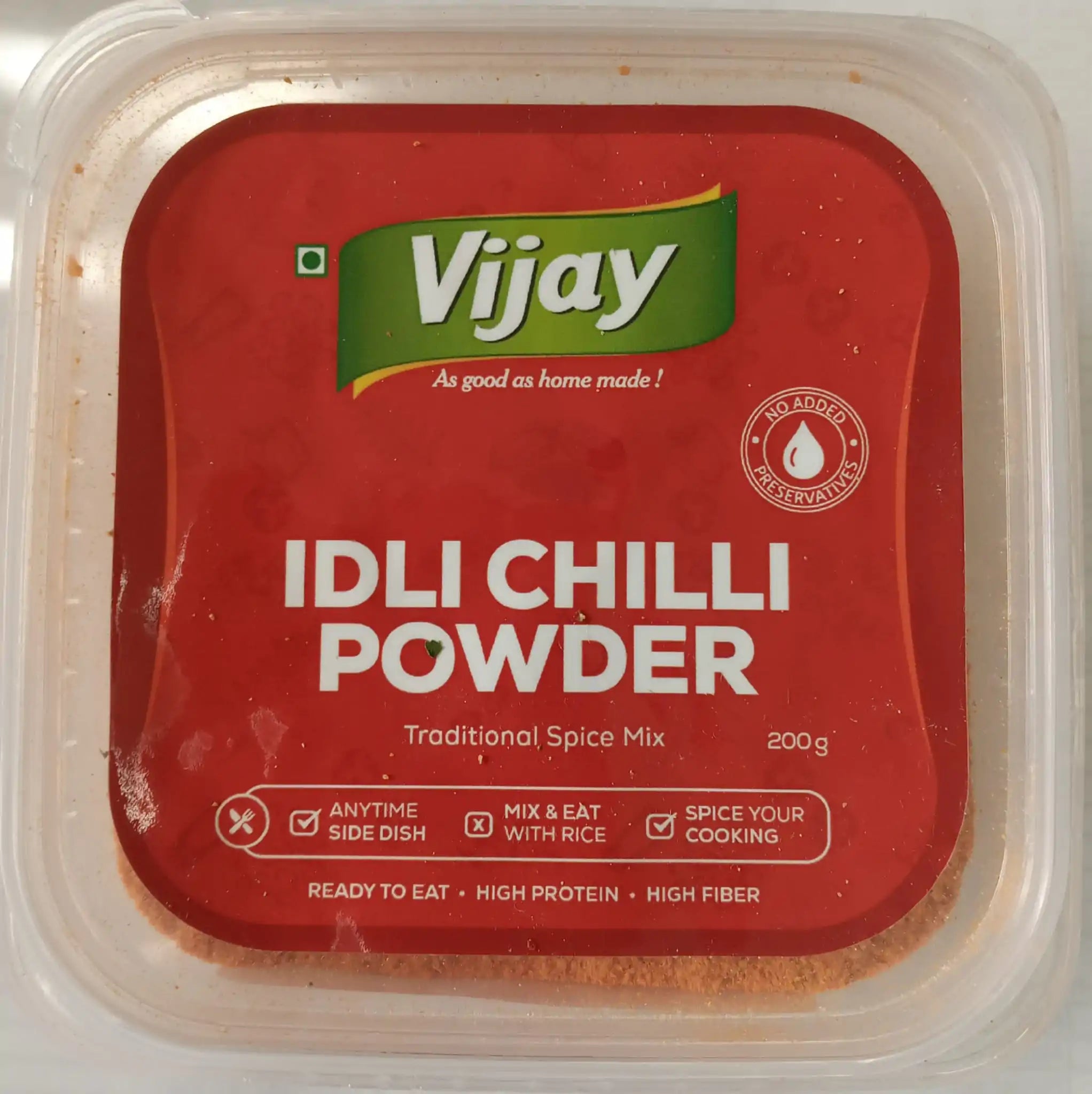 Vijay Idli Chilli Chutney Powder (200 GM)– Fresh Central Grocery