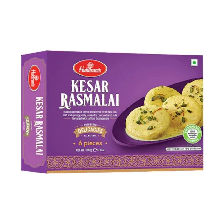Haldiram's Kesar Rasmalai 500 gm– Fresh Central Grocery