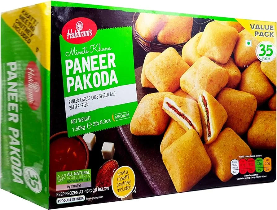 Haldiram's Paneer Pakoda 1.6Kg– Fresh Central Grocery