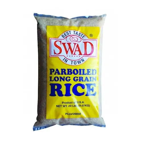 Swad Parboiled Long Grain Rice 20 LB– Fresh Central Grocery