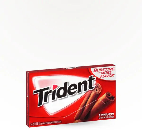 Trident Cinnamon Sugar Free Gum - 14 Sticks– Fresh Central Grocery