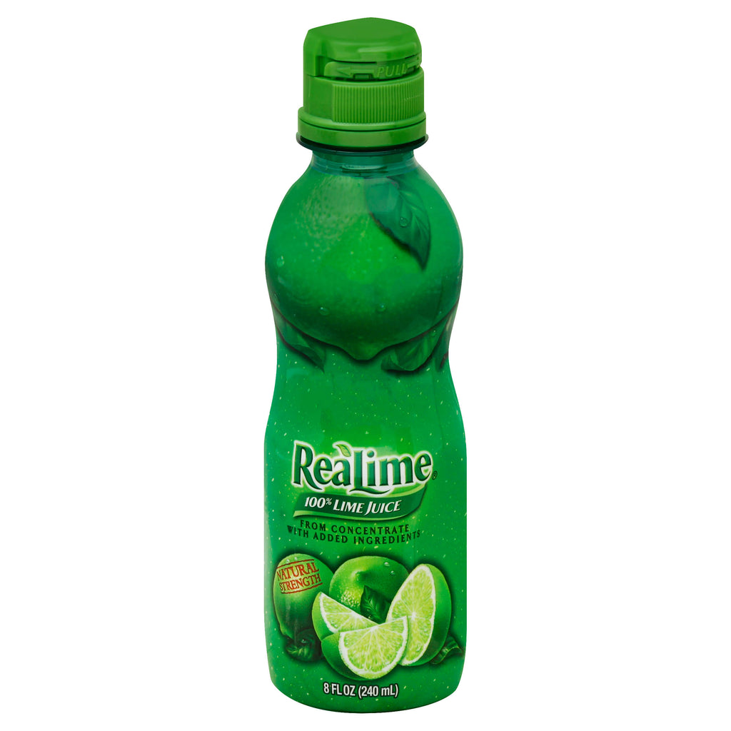 ReaLime 100% Lime Juice, 8 Fl Oz Bottle – Fresh Central Grocery
